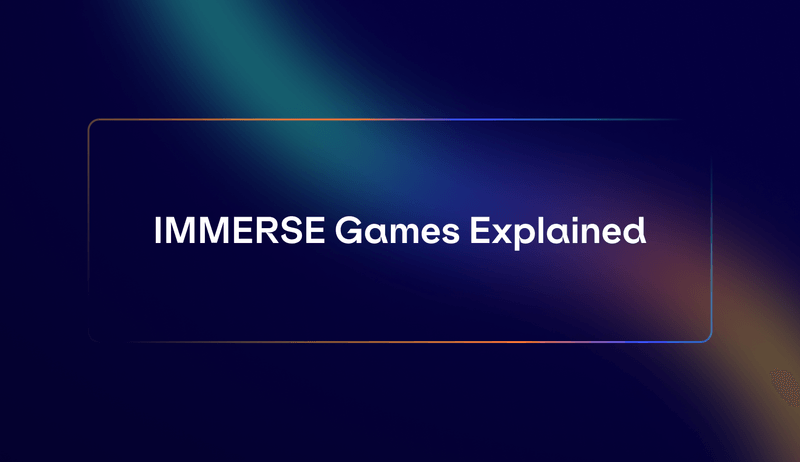 Immerse | How IMMERSE Works